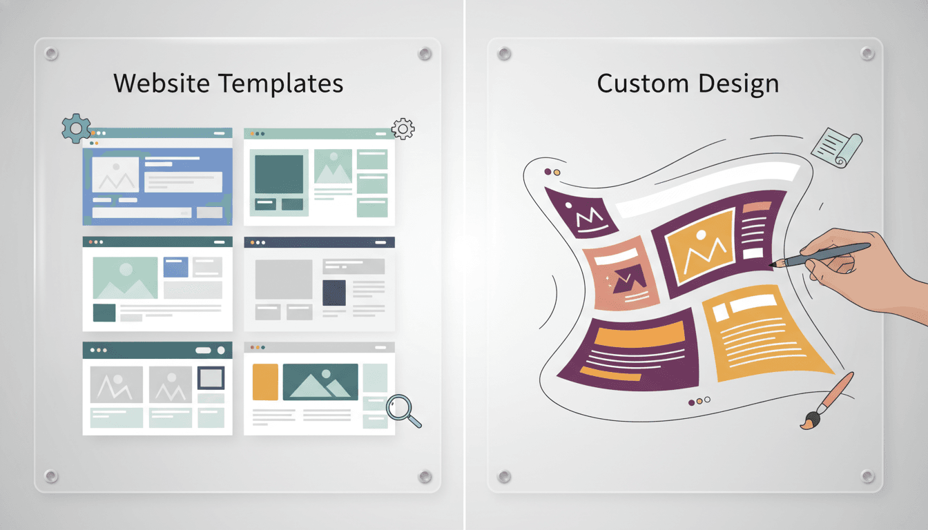 Website Templates vs. Custom Design: Which is Right? – ThemeSparkle
